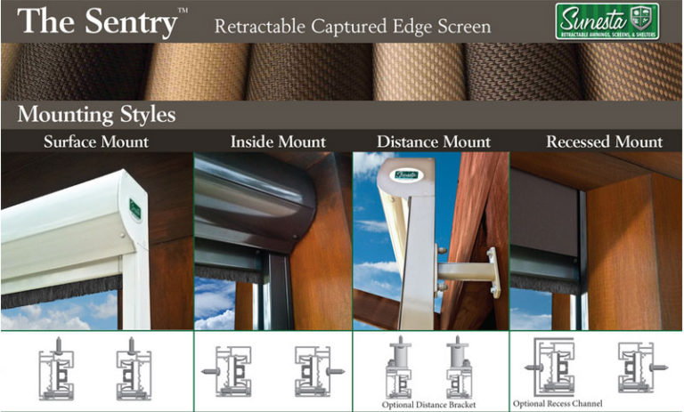 Sunesta Sentry Retractable Screens | Mr Awnings - A Sunspaces Company